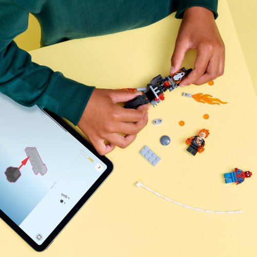 LEGO® | Marvel 76335 Spider-Man vs. Ghost Rider Motorcycle | KITSTORE.cz