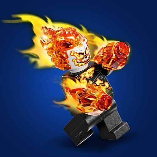 LEGO® | Marvel 76335 Spider-Man vs. Ghost Rider Motorcycle | KITSTORE.cz