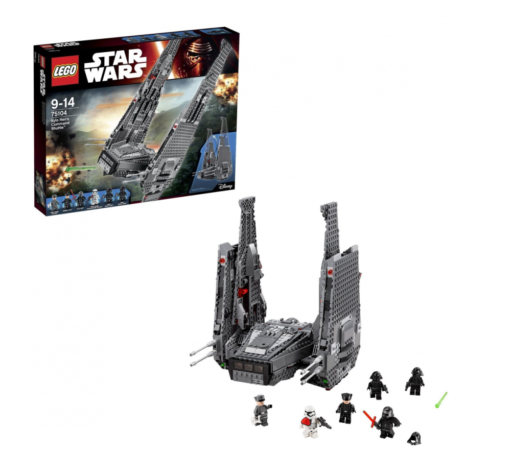 LEGO® Star Wars™ 75104 Kylo Rens Kommando-Shuttle™ - uszkodzone ...