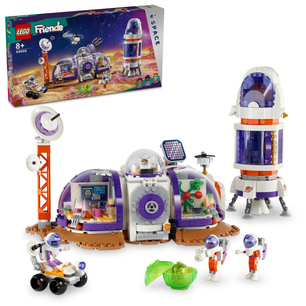LEGO® Friends 42605 Base spaziale su Marte e razzo | KITSTORE.it