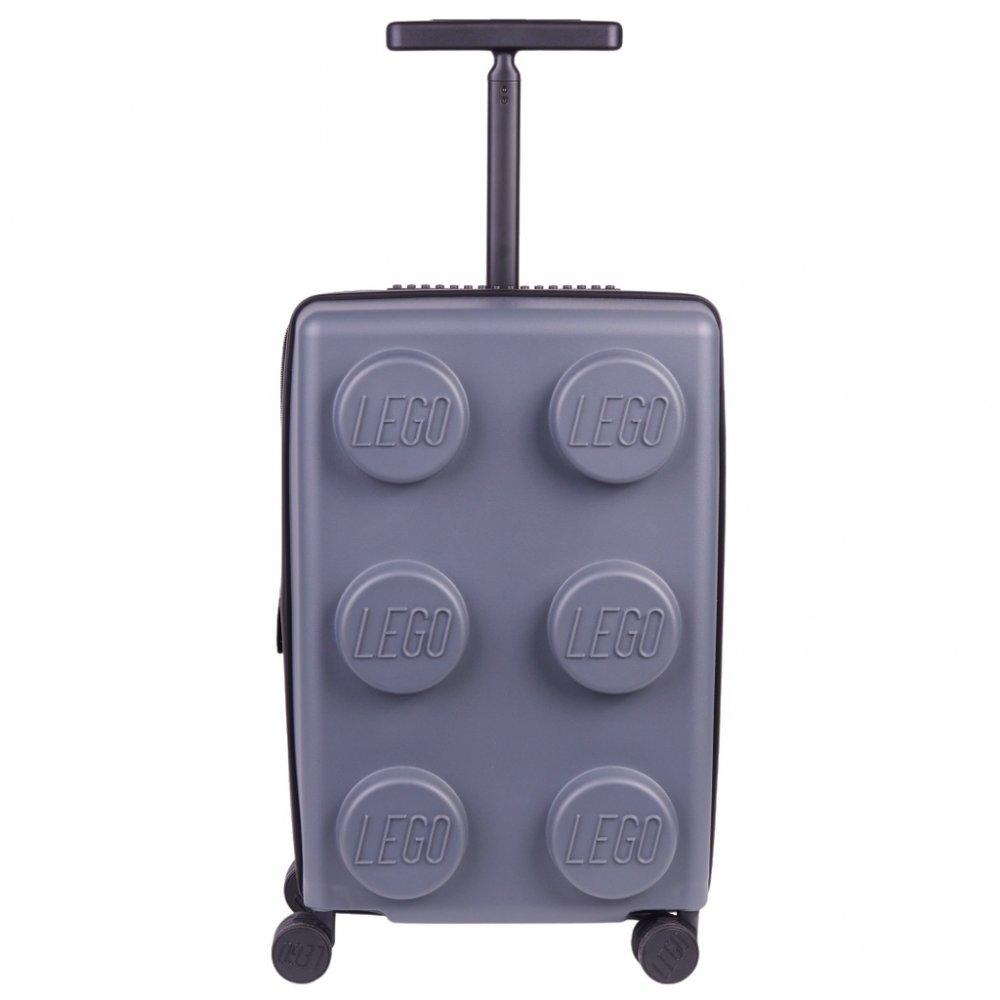 LEGO® Luggage Signature 20" Expandable - Dunkelgrau | KITSTORE.de