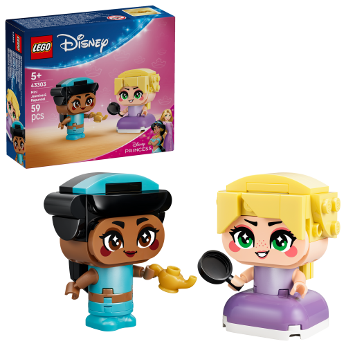 LEGO® │ Disney 43303 Mini Jasmine & Rapunzel | KITSTORE.cz