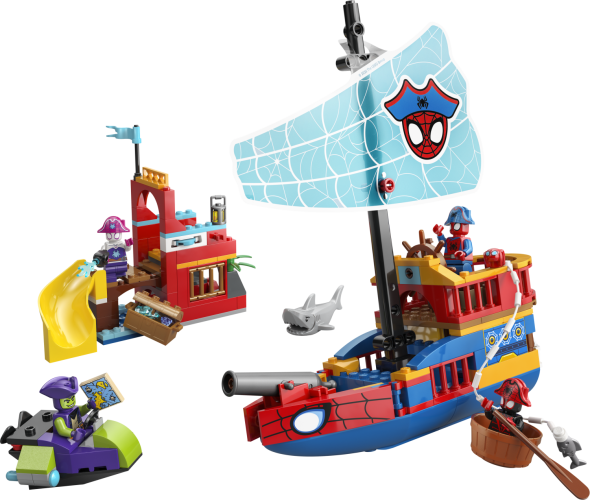 LEGO® Spiderman 11208 Le bateau pirate de l’équipe Spidey | KITSTORE.fr