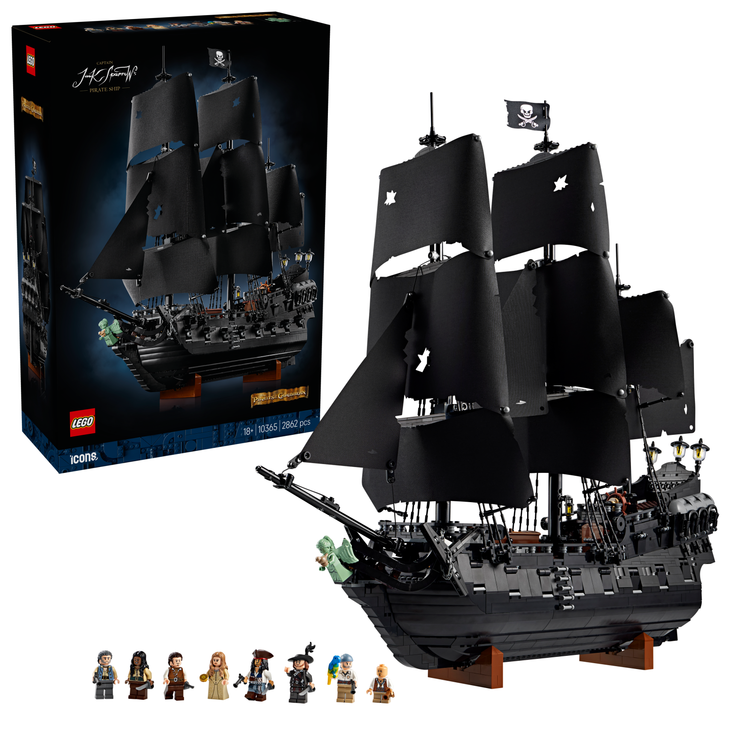LEGO® Icons 10365 Barco Pirata do Capitão Jack Sparrow | KITSTORE.pt