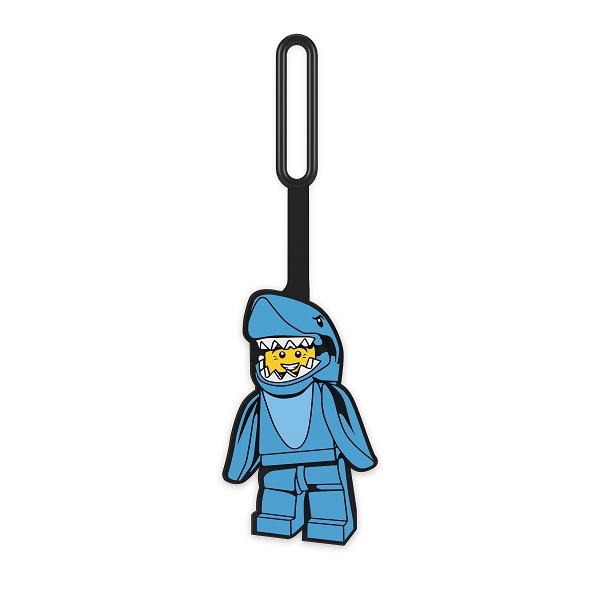 LEGO® Iconic Etiquette pour bagage - Requin | KITSTORE.fr