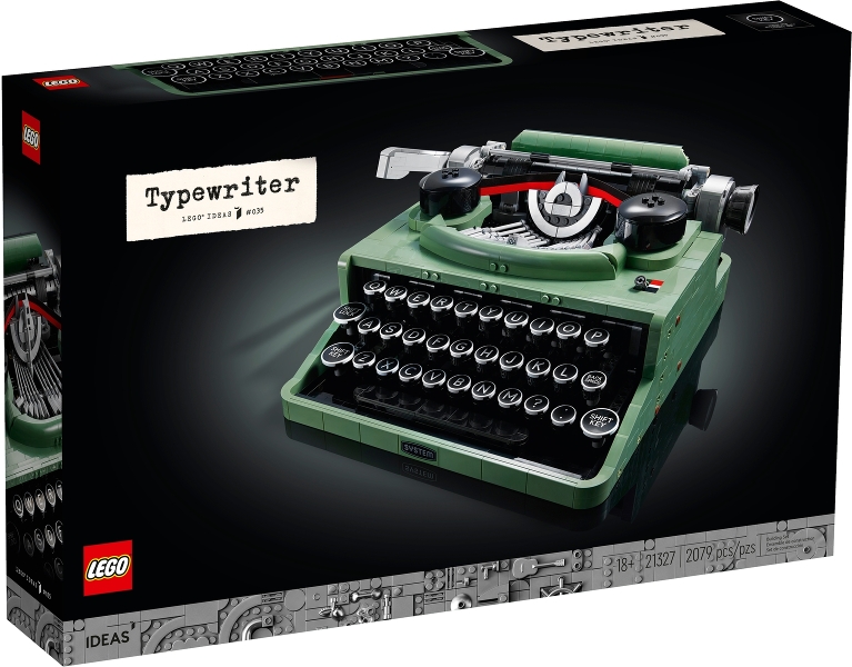 LEGO® Ideas 21327 Typewriter | KITSTORE.cz